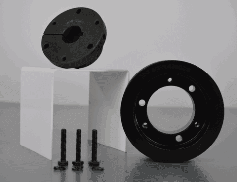 10HP Arbor Pulley Assembly with Bushing-20" Dry Saws - Everett ...